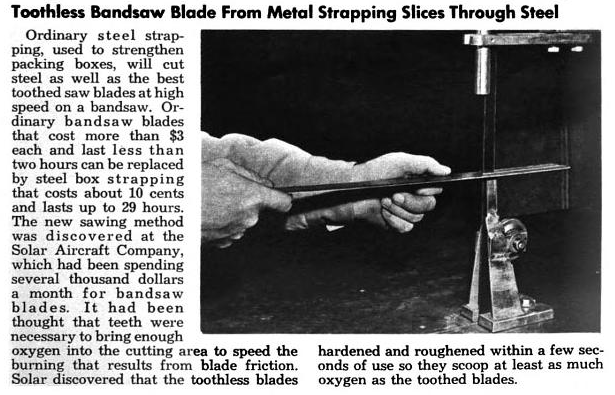 What Do You Call a Band Saw Blade With No Teeth?